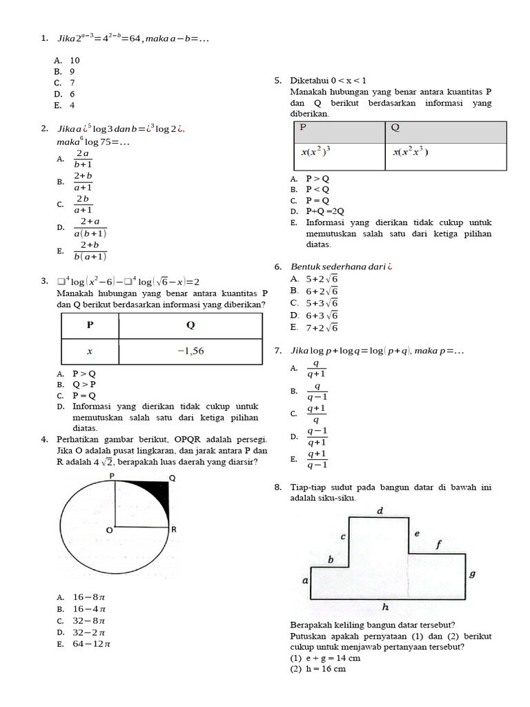 Pembahasan TOB 2 PM New | PDF