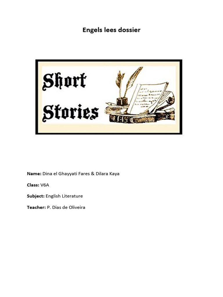 Engels Leesdossier 2023 31-10 | PDF | Narration