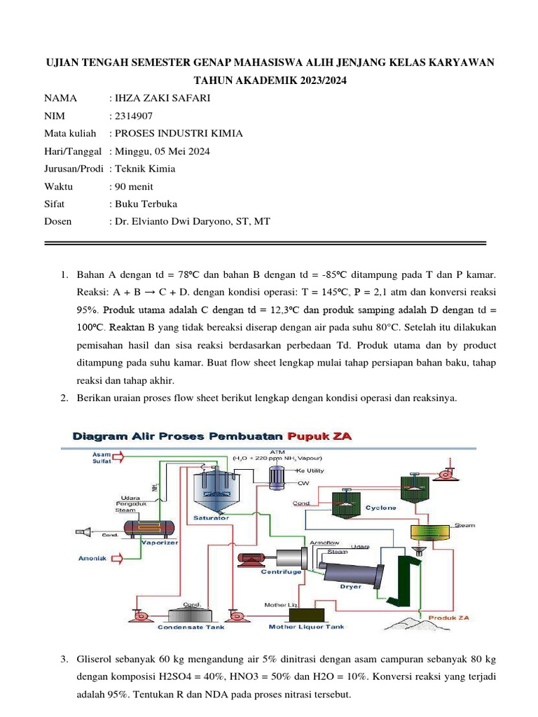 Uts Pik - Ihza Zaki Safari (2314907) - 5 Mei 2024 | PDF