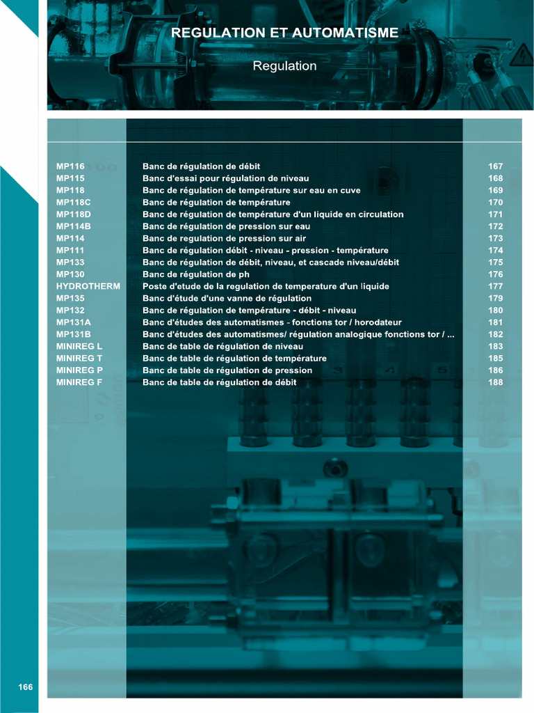 Regulation Automatisme Pdf