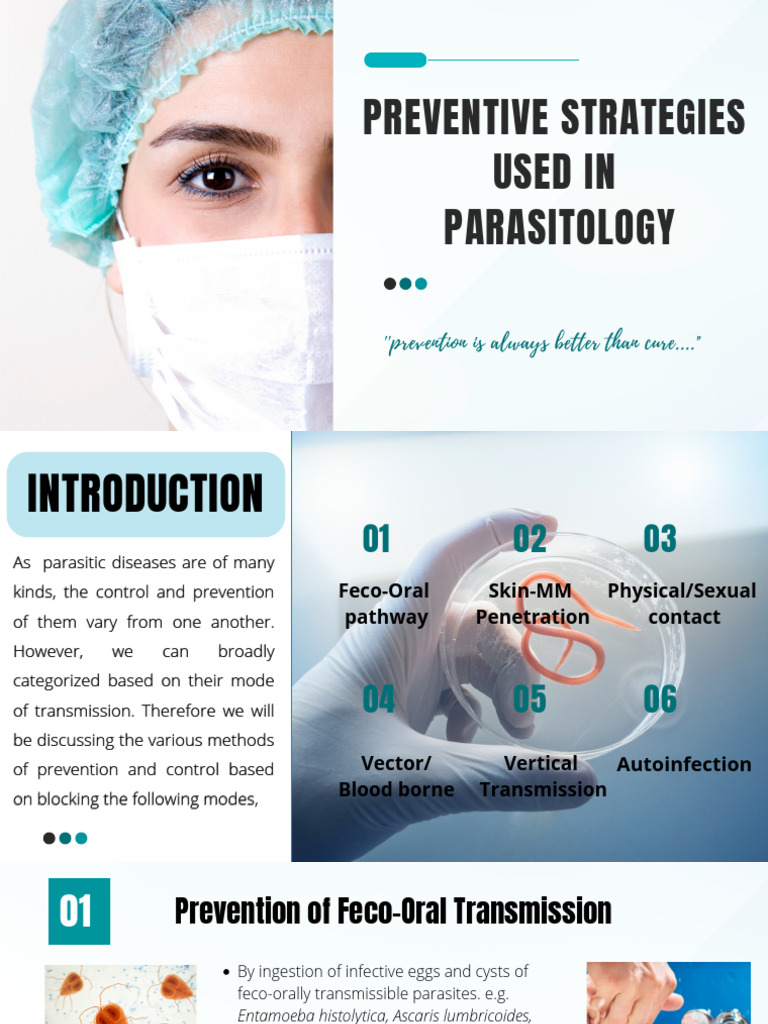 Parasitic infection prevention | PDF