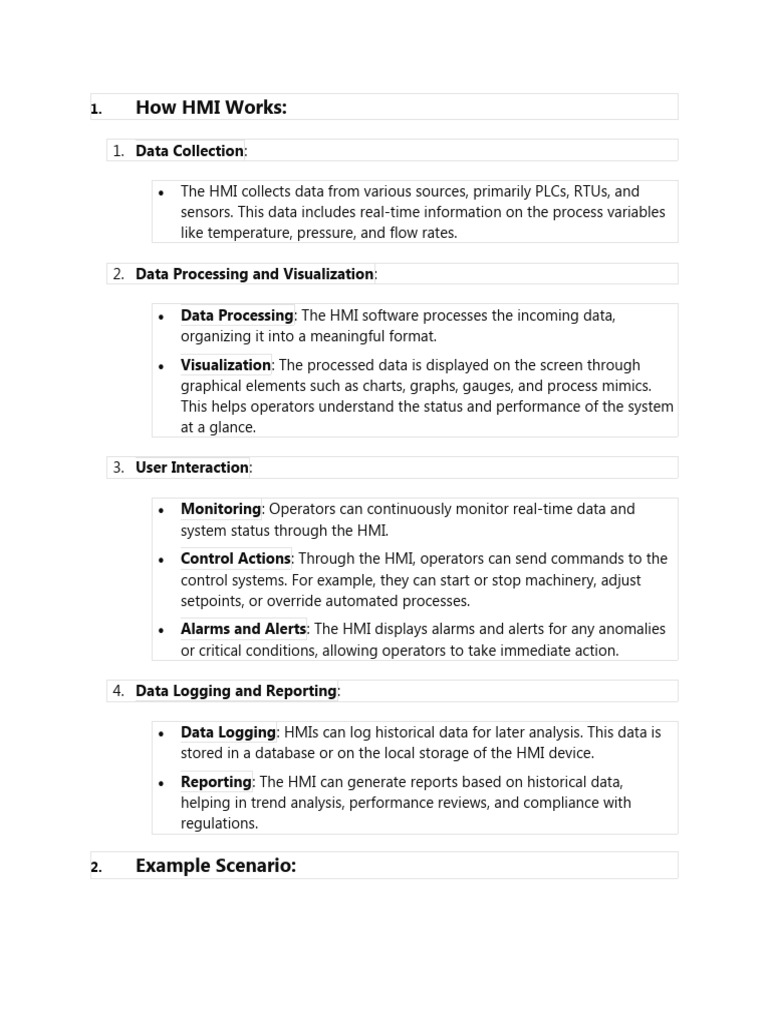 How HMI Works | PDF | User Interface | Computer Engineering