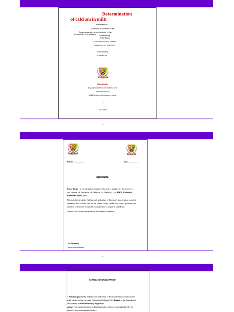 Project Rashi | PDF | Titration | Chemistry