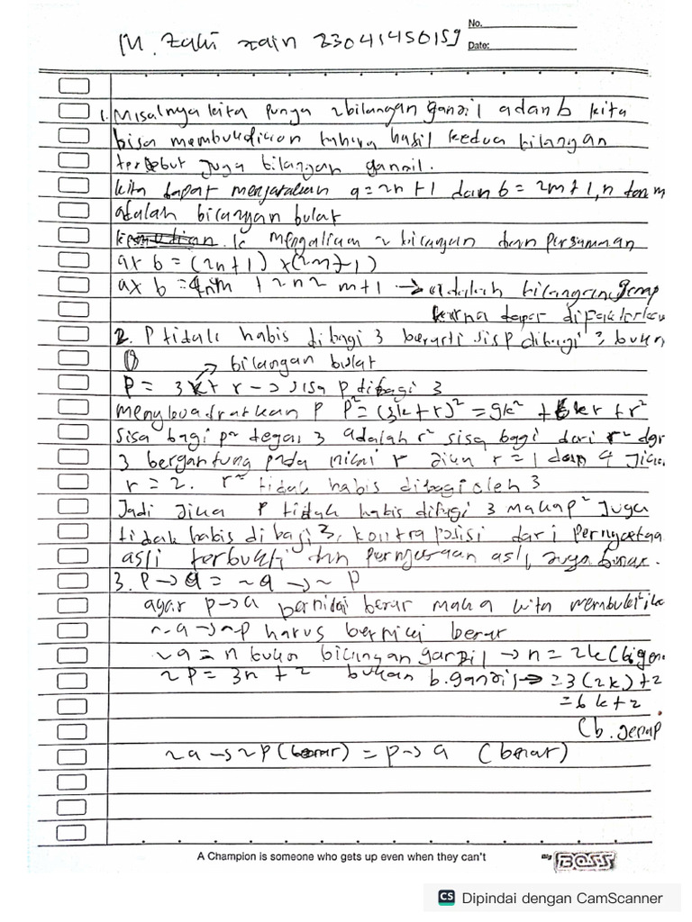 Tugas MTK Diskrit | PDF