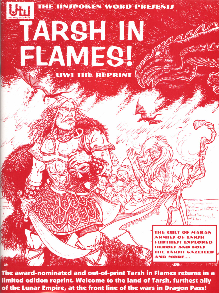 HeroQuest - HeroWars - Tarsh in Flames (The Unspoken Word) | PDF
