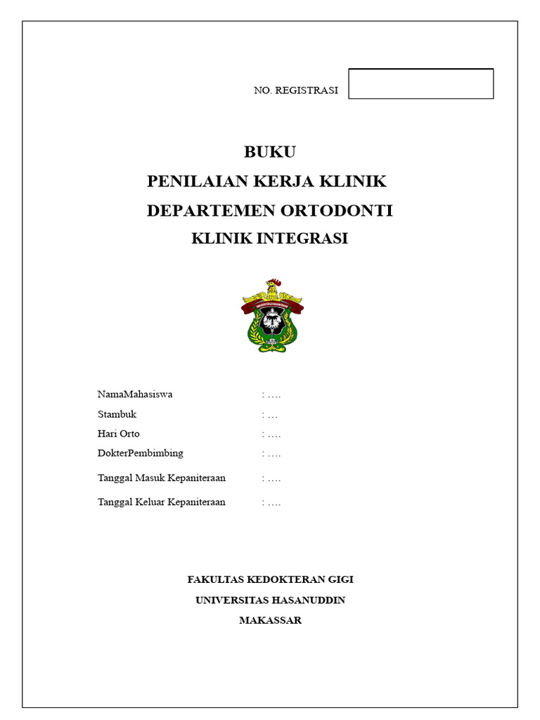 Logbook Orto Kosong | PDF | Karier & Perkembangan | Seni