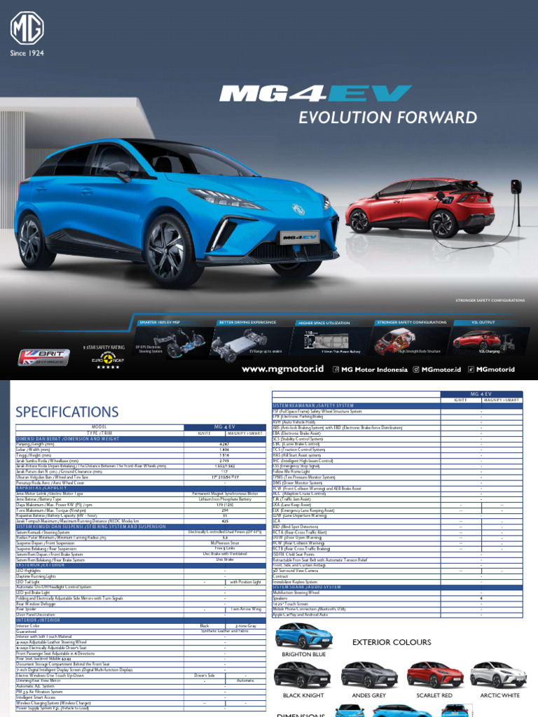 MG4 EVolution Forward | PDF | Anti Lock Braking System | Brake