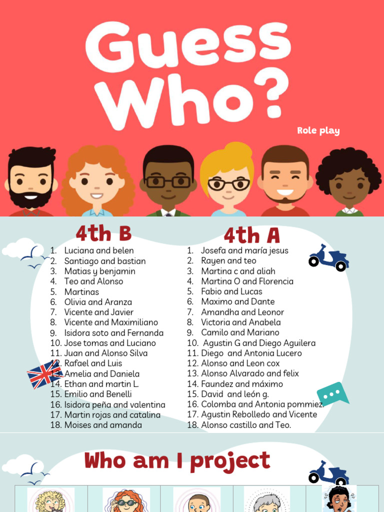 Guess Who Project | PDF | Linguistics