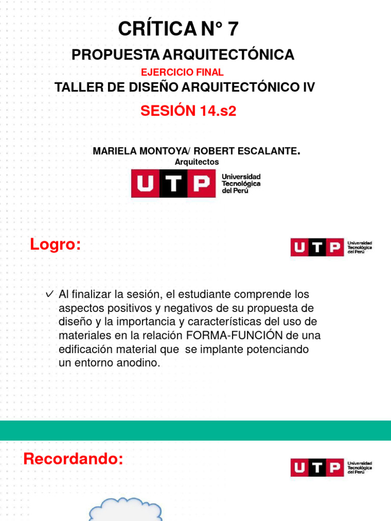 S14 - s2 - Material Crítica 7 - EJERCICIO FINAL | PDF | Aislamiento térmico | Hormigón