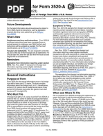 Instructions For Form 3520: (Rev. December 2023) | PDF | Income Tax In ...