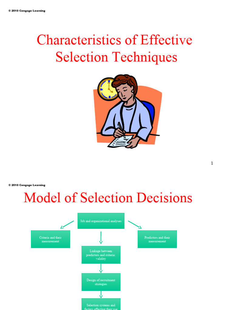 Chap 06 - Evaluating Selection Techniques | PDF | Validity (Statistics) | Dependent And ...
