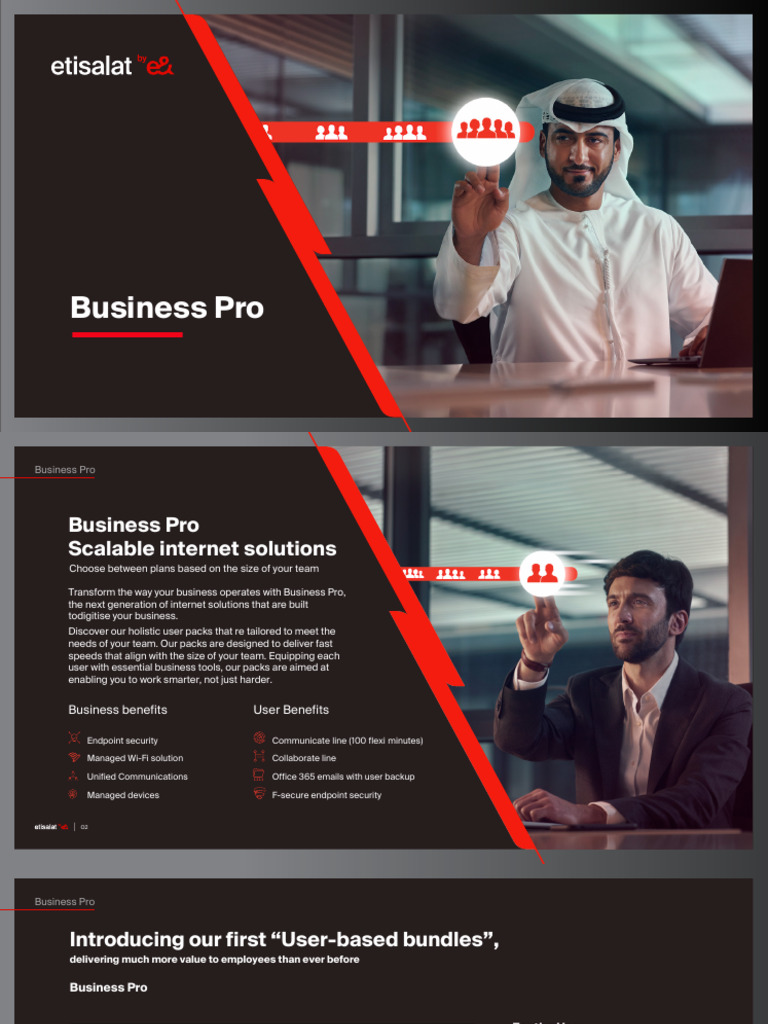 Business Pro Brochure | PDF | Wi Fi | Cloud Computing