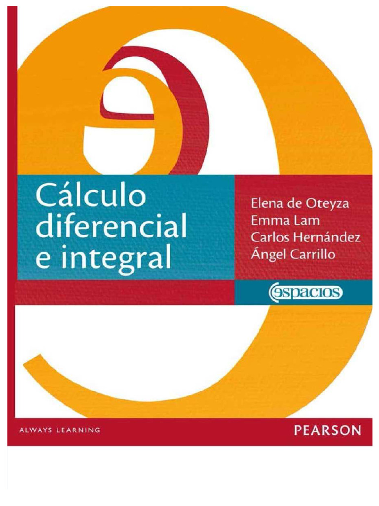 PDF Calculo Diferencial e Integral Elena de Oteyza Compress | PDF