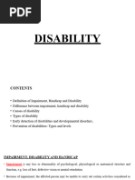Distinctions: Disability, Impairment, Handicap | PDF | Disability ...