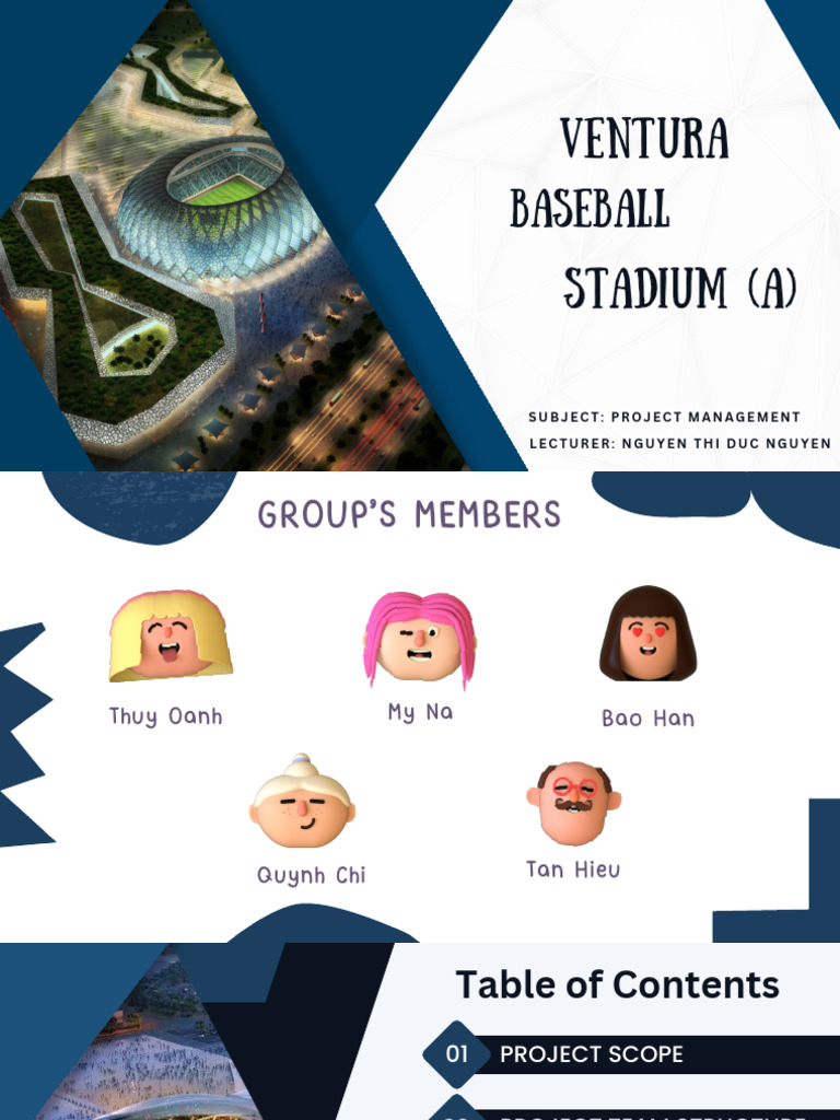 Group 3- Ventura Baseball Stadium | PDF | Project Management | Risk ... Group 3- Ventura Baseball Stadium | PDF | Project Management | Risk ...