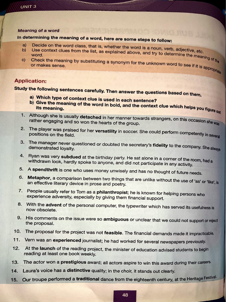 Eng 4 All PG 48 and 58 | PDF | Linguistic Typology | Semantic Units