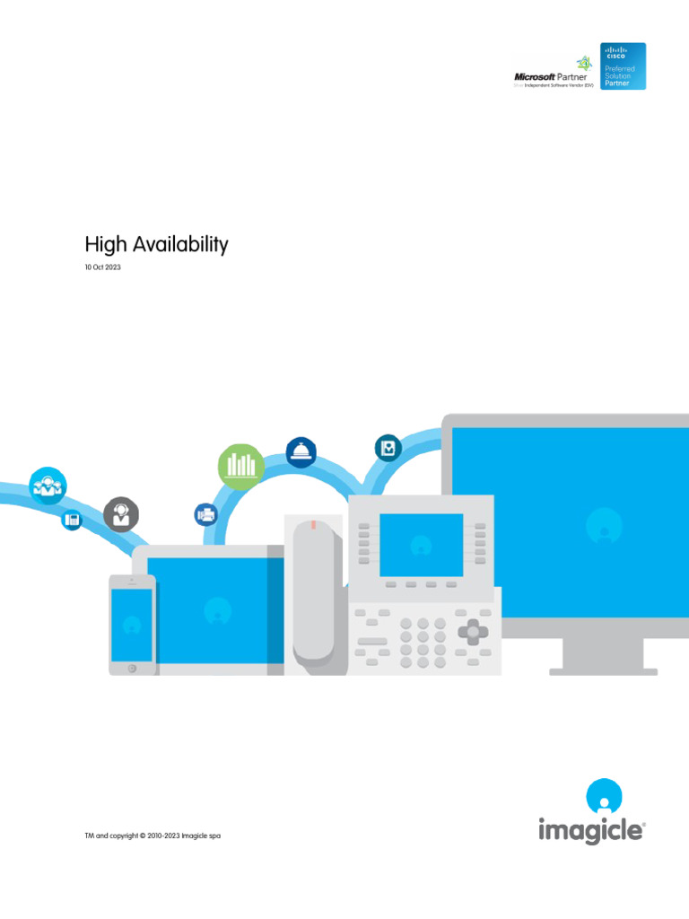 Imagicle AppSuite Cross Platform - Advanced Configuration - High Availability | PDF | Domain ...
