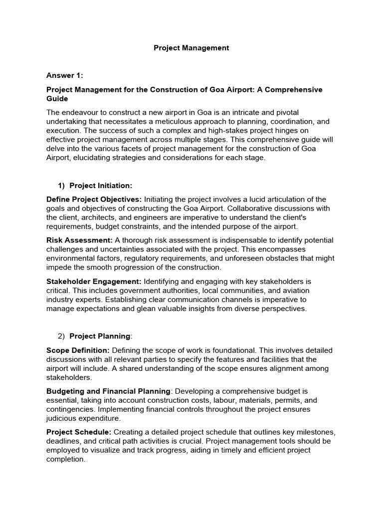 Project Management | Download Free PDF | Project Management | Audit