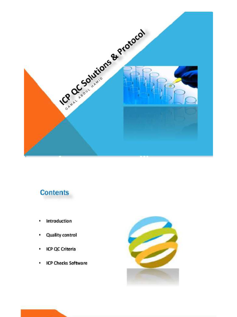 ICP QC Protocol | PDF