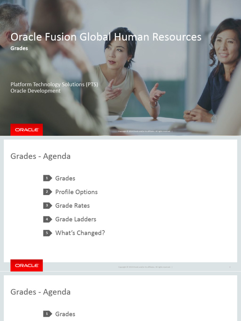 Oracle Fusion Global Human Resources Grades | PDF | Salary | Overtime