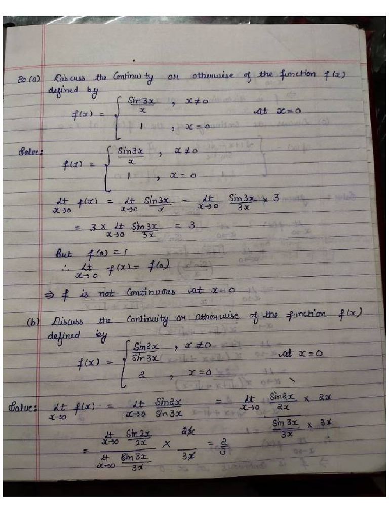 Continuity notes | PDF