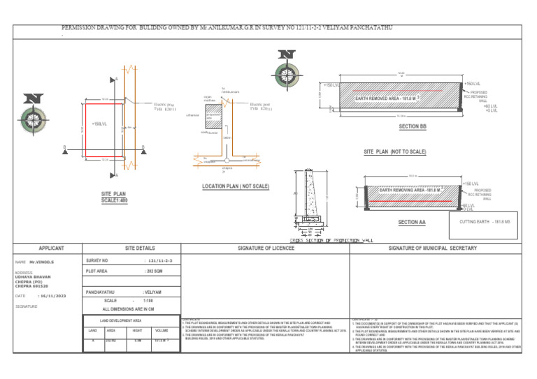 vinod sanction drawing-Model 2 | PDF