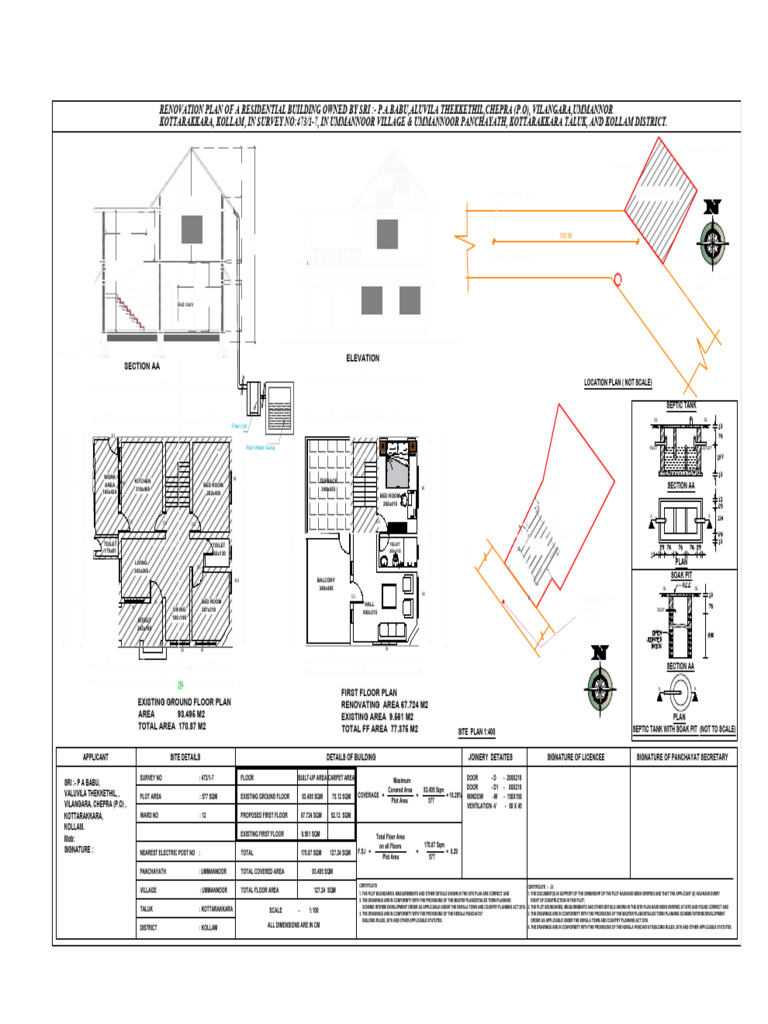 Babu, Vilangara Sanction Plan | PDF | Local Government Areas Of ...