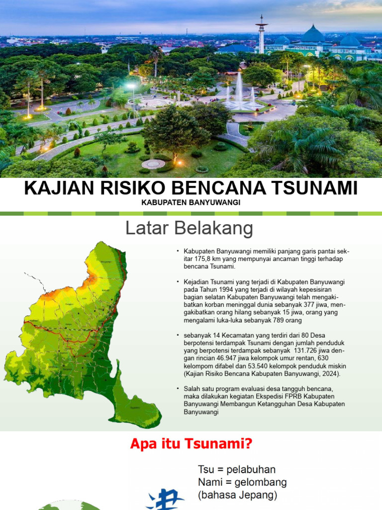 Materi 7 Kajian Risiko Bencana TSunami | PDF