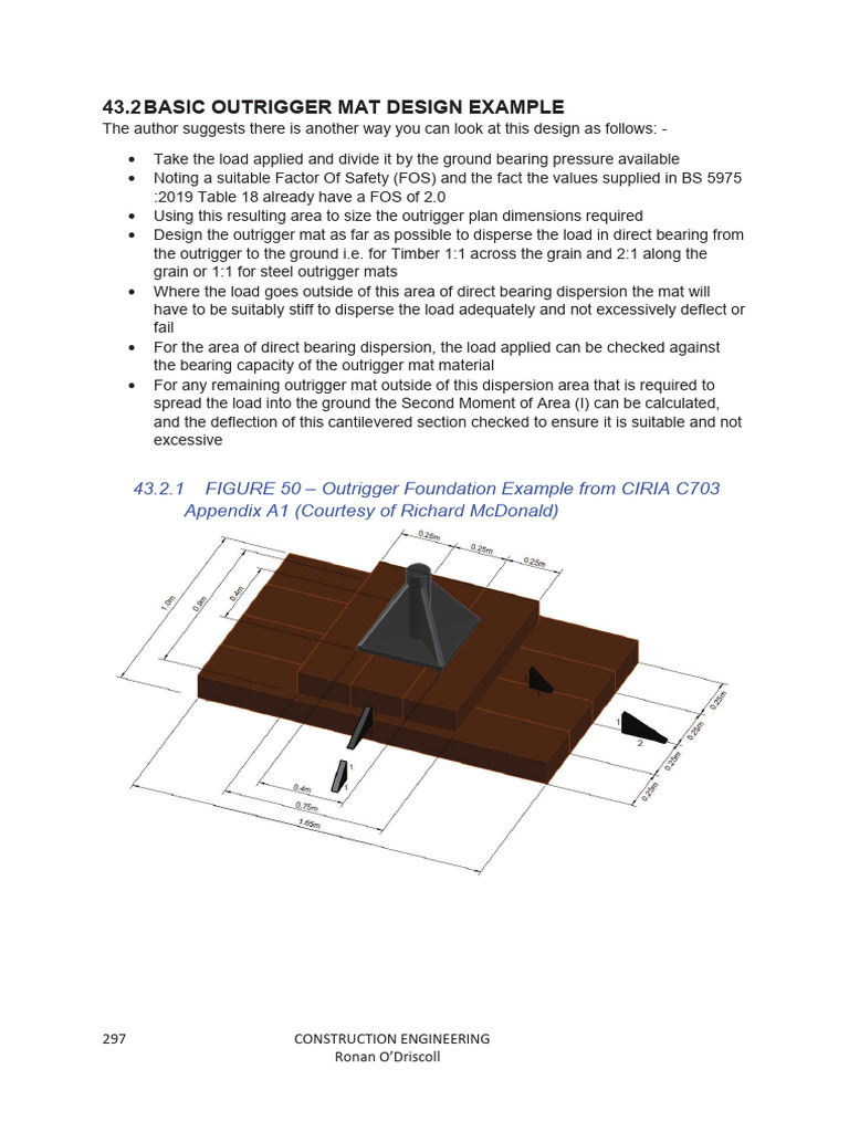 Outrigger Mat Design 1712956588 | PDF | Mechanics | Structural Engineering