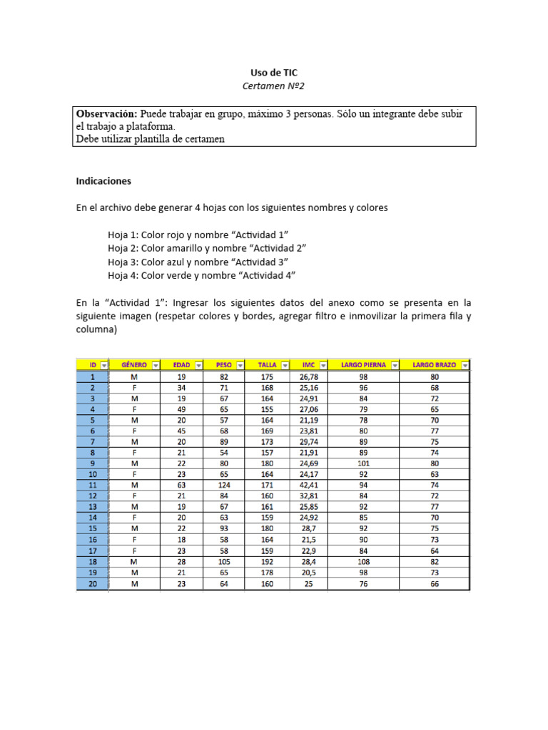 uso de tics | PDF | Color | Ligero