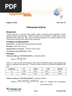 ASTM E313 For Yellowness & Whiteness | PDF | Teaching Methods & Materials | Technology & Engineering