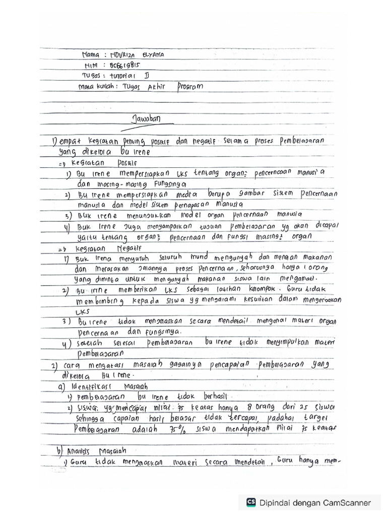 Tugas 2, Tugas Akhir Program | PDF