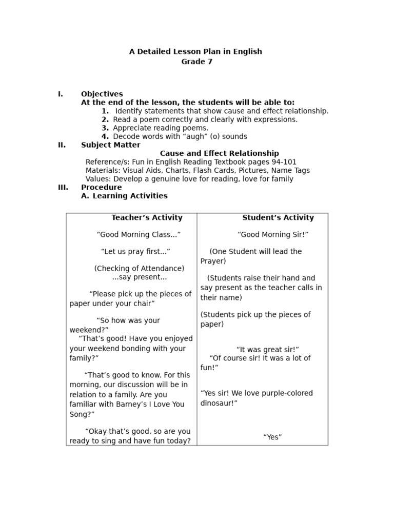 DLP English G7 | PDF | Love