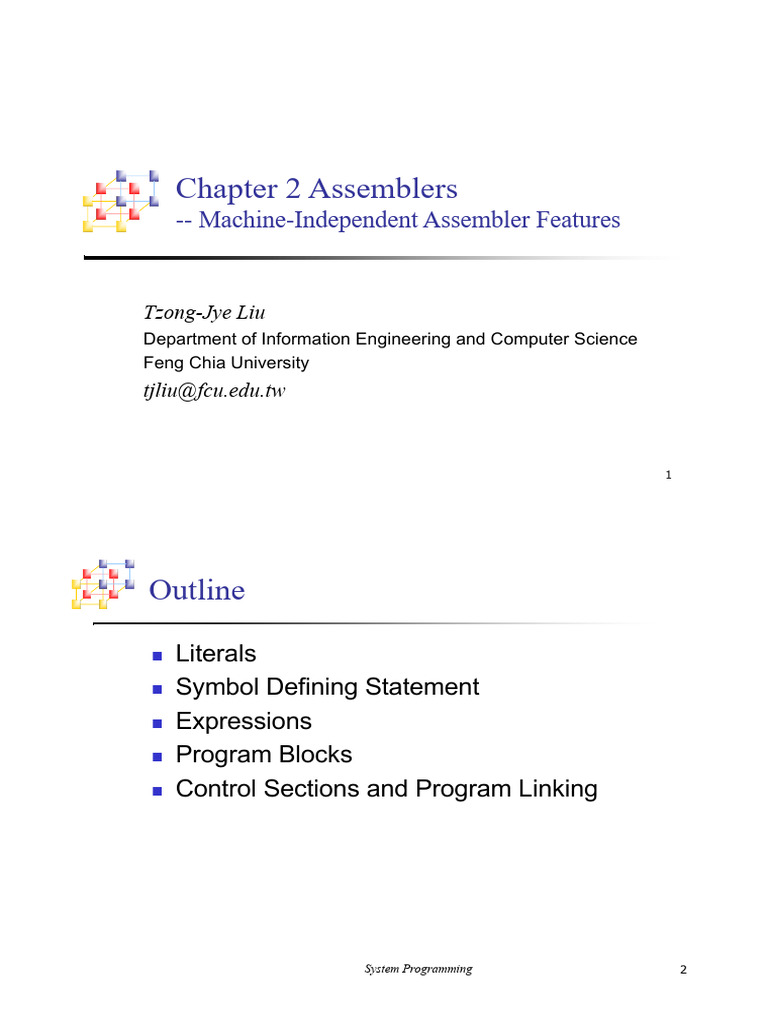 SP2.3 Assembler-Machine-Independent Assembler Features | PDF | Assembly Language | Software ...