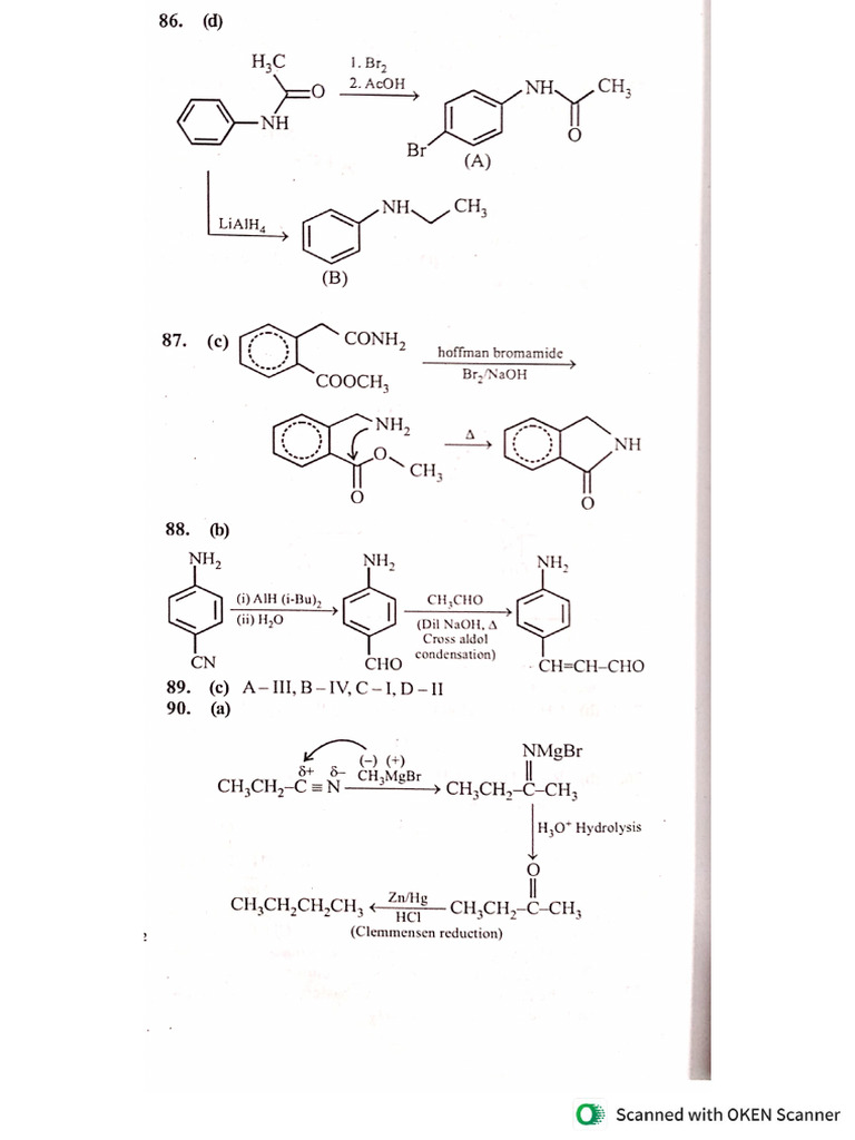 Ans-Amide, Cyanide, Isocyanides | PDF