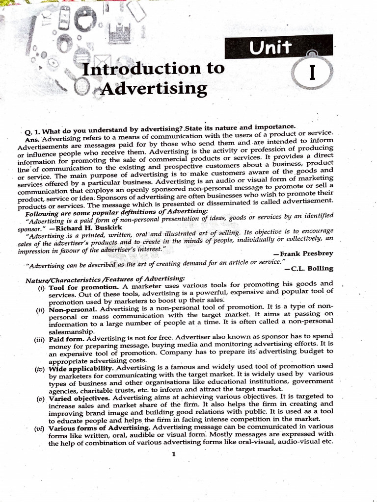 Advertising | PDF