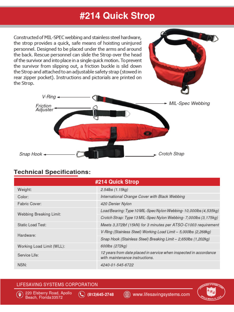 214 Quick Strop | PDF
