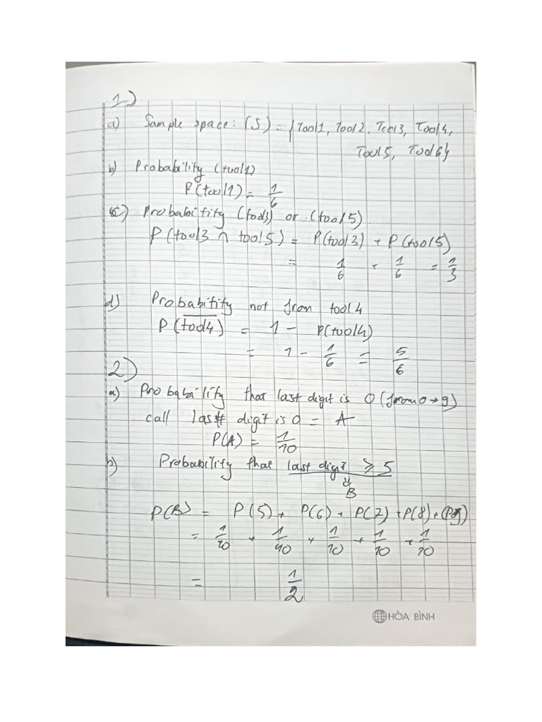 MAS291 | PDF