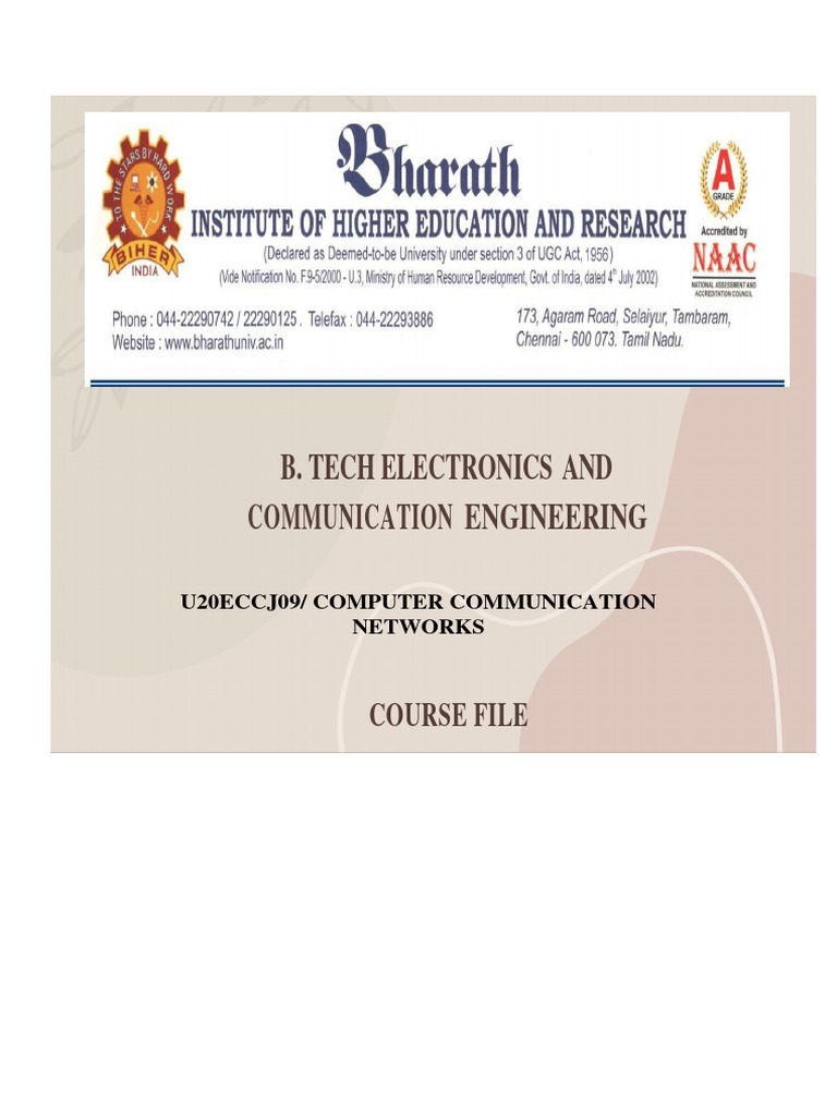 Computer Communication Networks | PDF | Channel Access Method ...