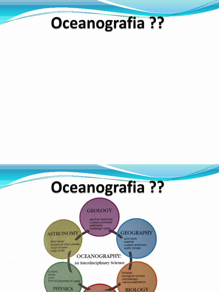 Aula Introdução e Histórico Da Oceanografia | PDF | Oceanografia ...