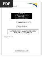 MATHS P1 GR12 MEMO JUNE 2024 - Afr+Engl | PDF | Differential Geometry | Elementary Mathematics