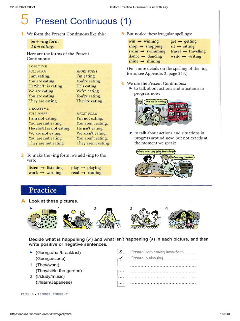 Oxford Practice Grammar Basic With Key 2 | PDF