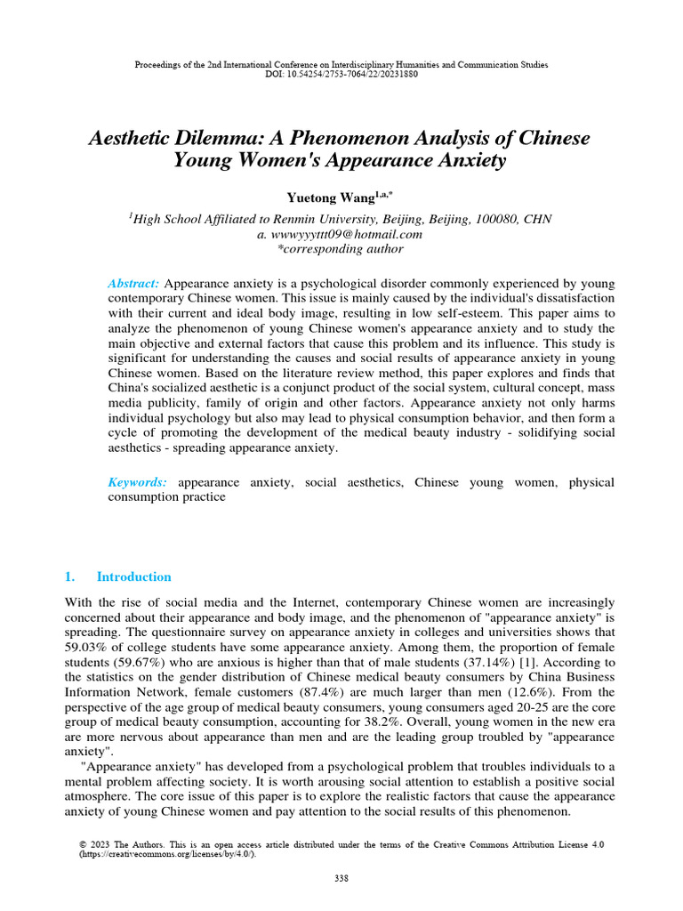 Marked | PDF | Anxiety | Self Esteem