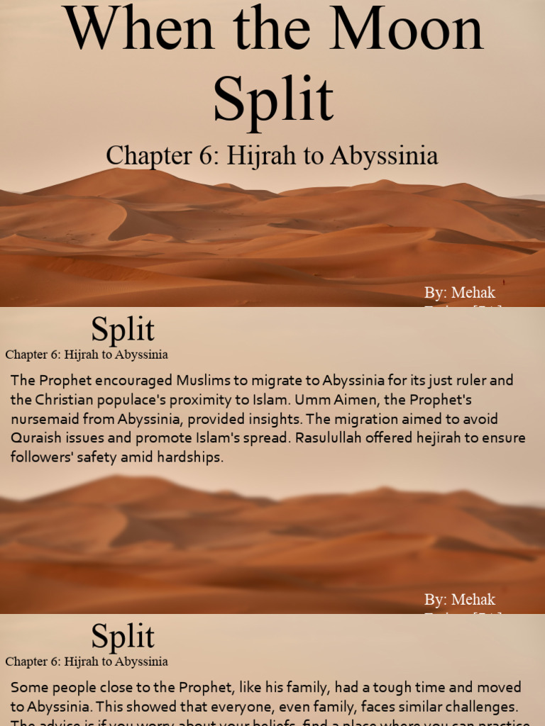 When The Moon Split | PDF