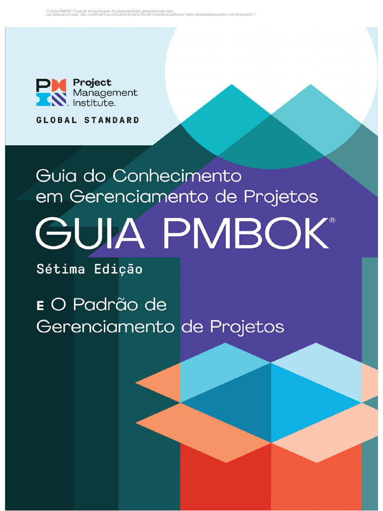 Guia Pmbok 7 Portugues | PDF | Liderança | Processos de grupo
