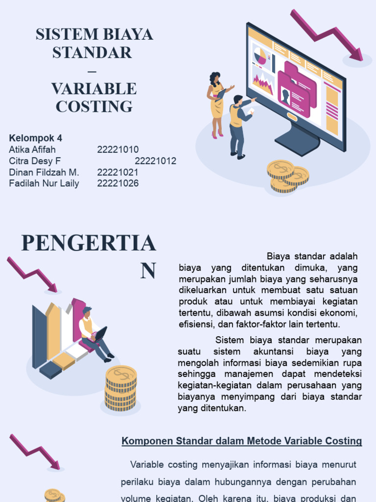 Analisis Biaya Standar dan Variable Costing | PDF | Metode & Bahan Ajar ...
