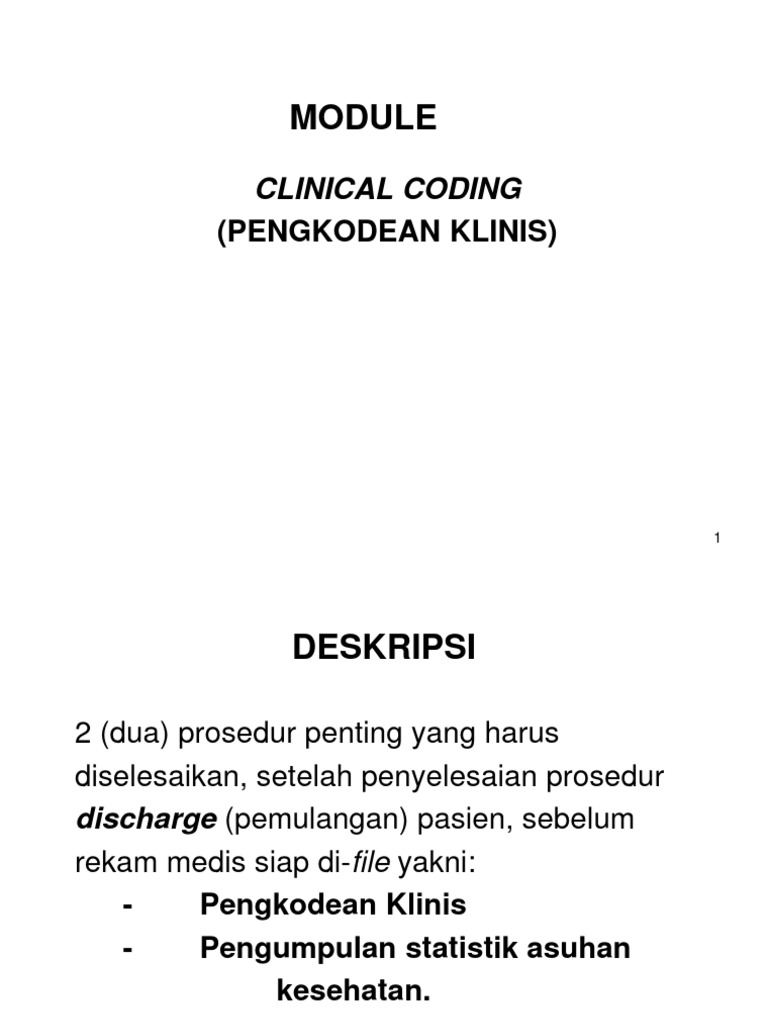 Pengantar Kodefikasi 1 | PDF | Pengembangan Diri