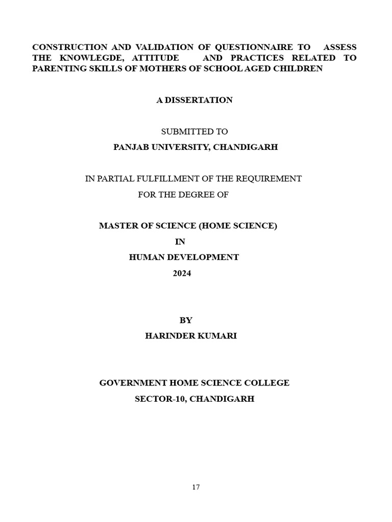 HARINDER KUMARI, Thesis SEM 4 22-5-24 Final, 24 Incomplete | PDF ...