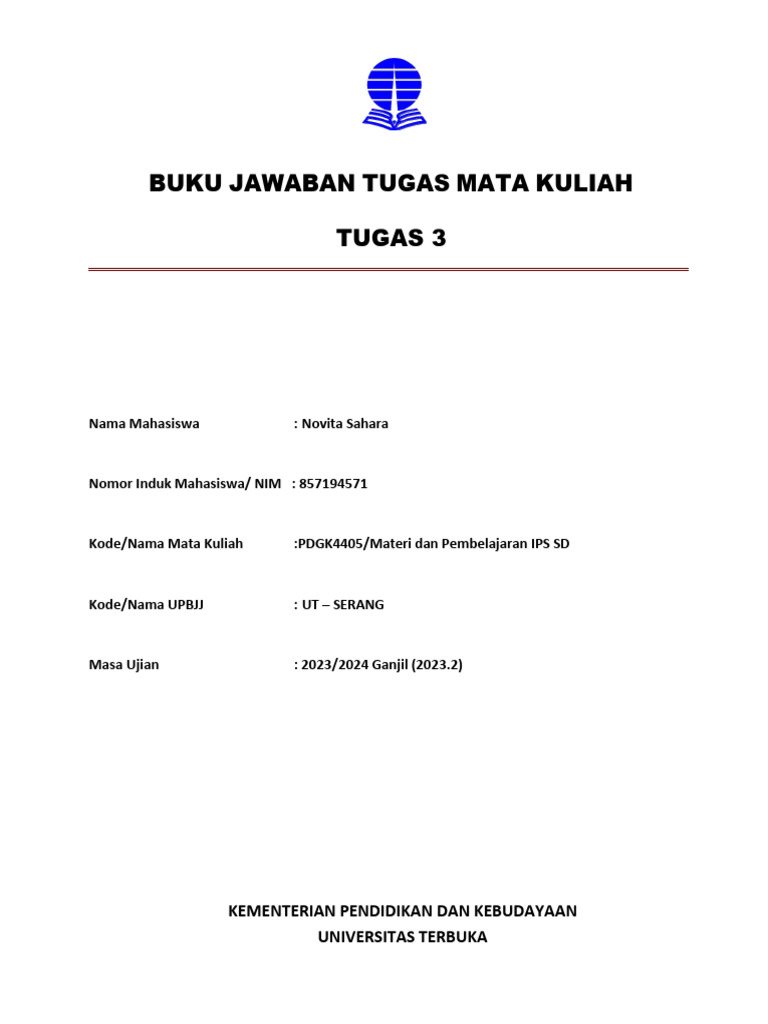 BJT Ips 3 TMK Novita Sahara | PDF