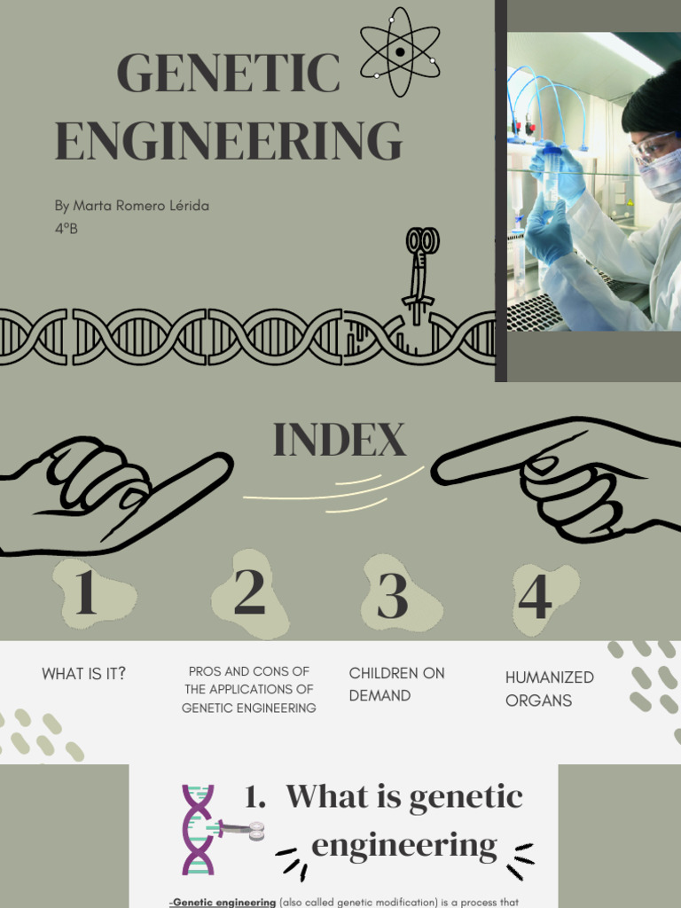 Genetic Engeneering | PDF | Genetically Modified Organism | Genetic Engineering